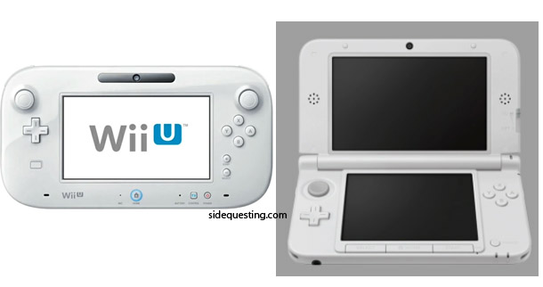 The 3DS XL and Wii U Gamepad share design similarities – SideQuesting
