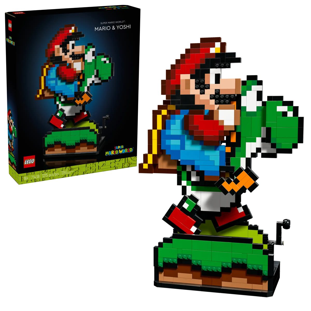 WTF?! LEGO reveals an animated Super Mario World set, and it’s amazing ...
