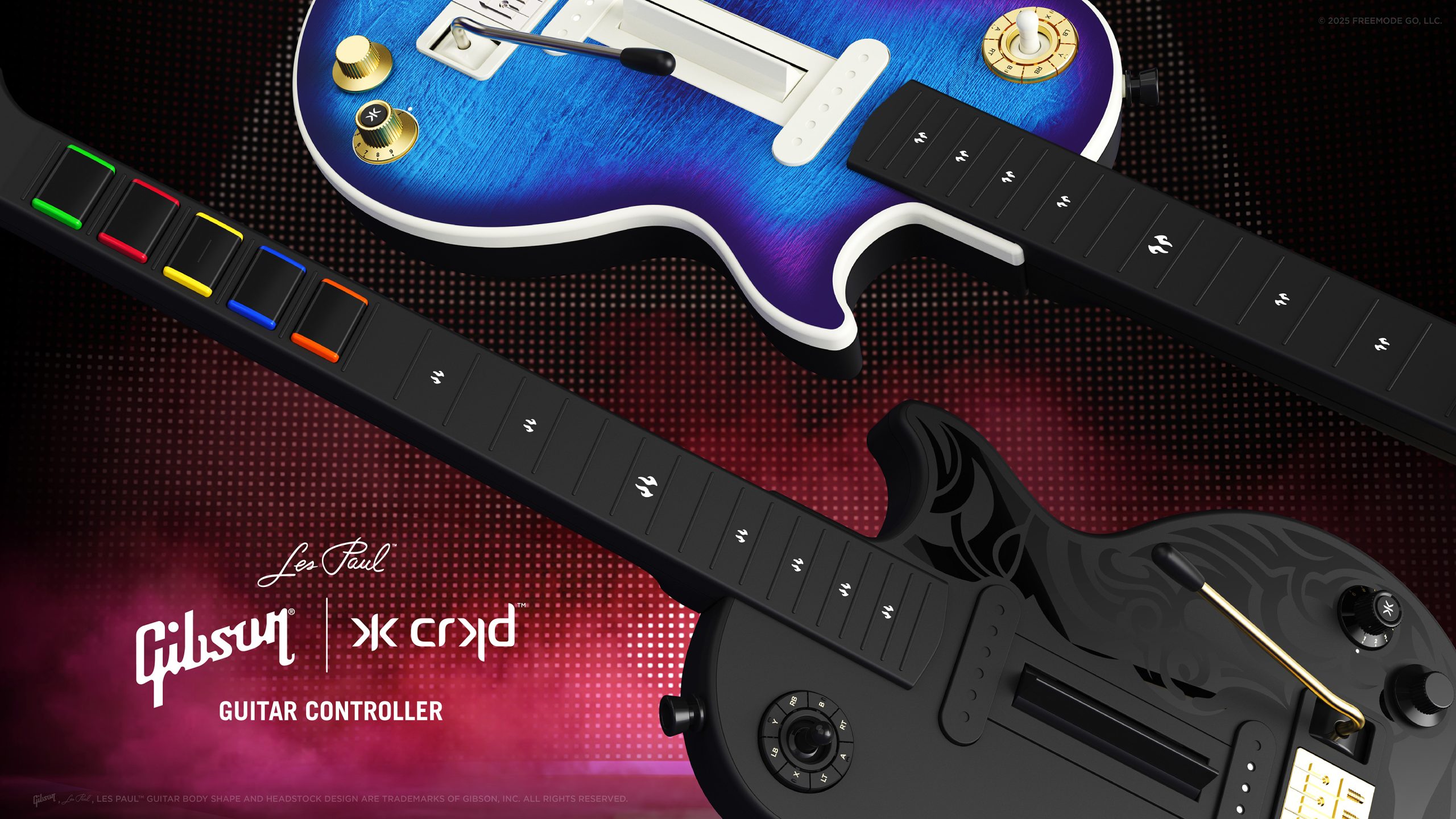 CRKD is working with Gibson on a sexy new rock controllers – SideQuesting