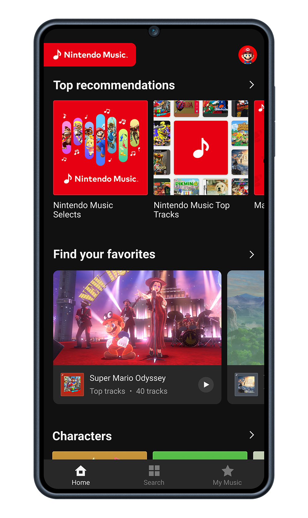 Nintendo Music streaming app announced for game soundtracks – SideQuesting