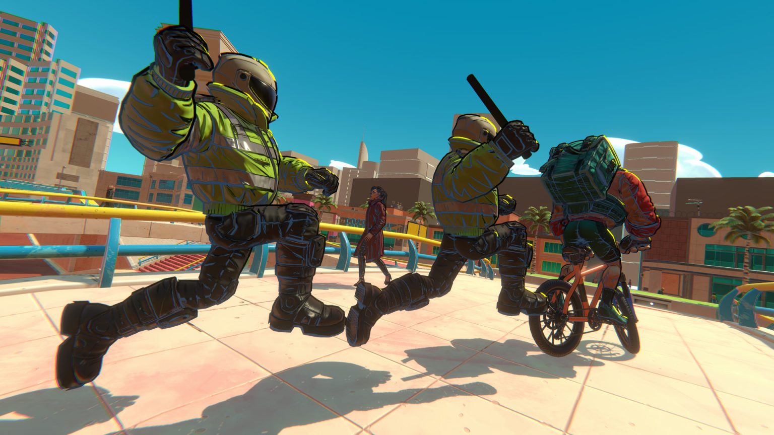 [Hands-on preview] Parcel Corps is jet set biking – SideQuesting