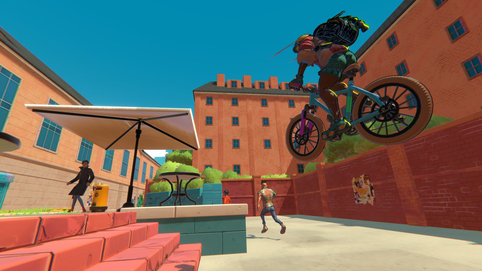 [Hands-on preview] Parcel Corps is jet set biking – SideQuesting