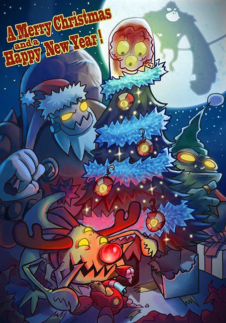Happy Holiday greeting cards from game developers – SideQuesting