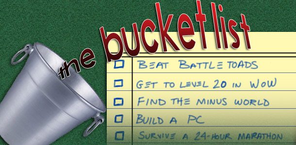 The video game bucket list: Great achievements in gaming – SideQuesting