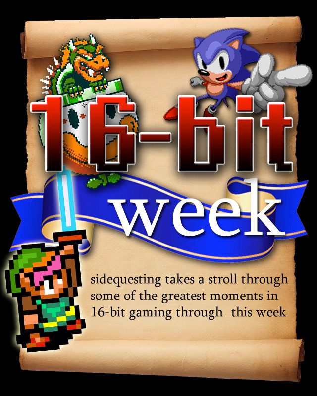 SideQuesting’s 16-Bit Week Begins! | SideQuesting