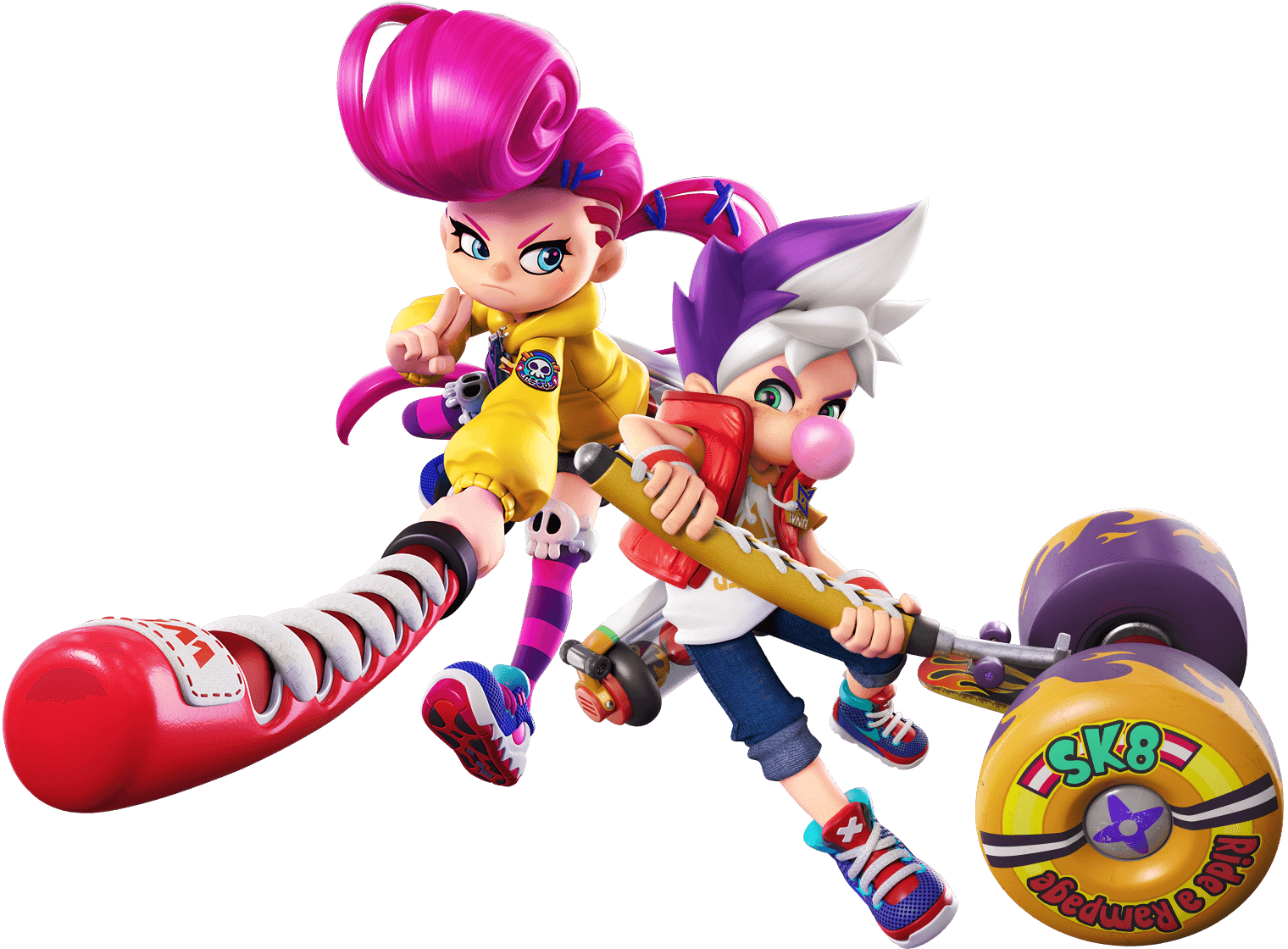 Hands on with ninja-bubble gum game Ninjala – SideQuesting