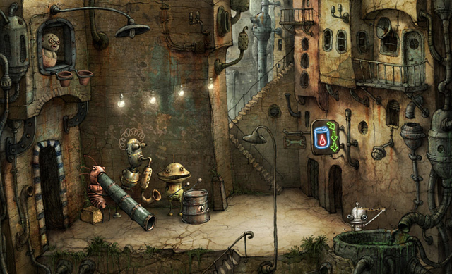 The Concept Art of Machinarium – SideQuesting