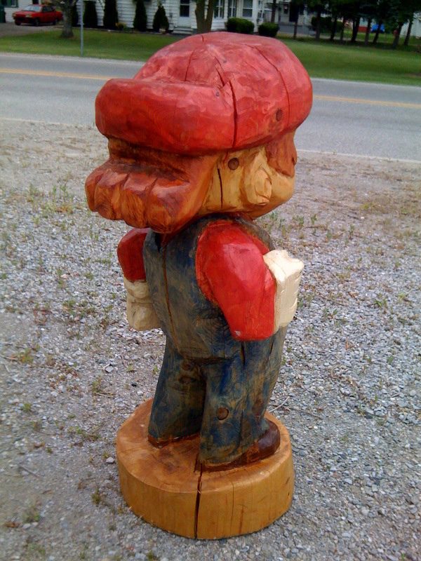Mario, Wood – SideQuesting