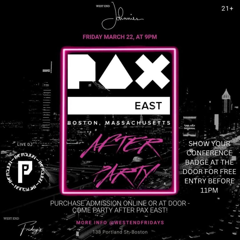 SideQuesting’s ULTIMATE PAX EAST 2024 PARTY LIST – SideQuesting